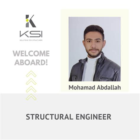 Ksi Solutions For Structures On Linkedin Structural Engineer Newemployee Welcomeaboard