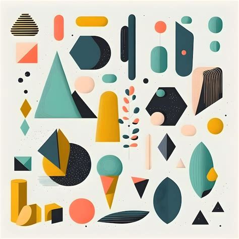 Premium Photo Abstract Geometric Pattern