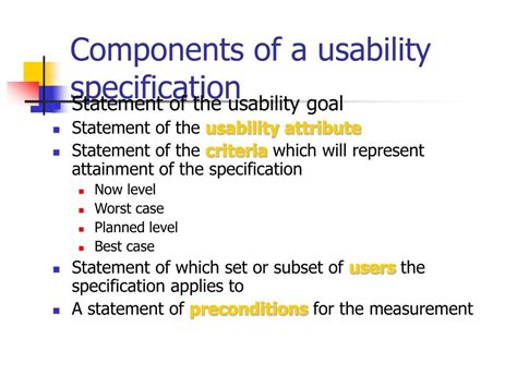 Ppt Usability And Usability Engineering Powerpoint Presentation Id