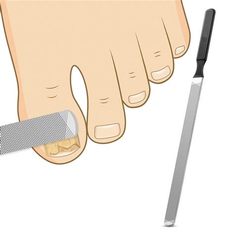 Wen Professional Stainless Steel Long Nail File Metal Fingertoe File