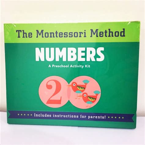 大野狼書展 蒙特梭利教材盒 數字 The Montessori Method Numbers 蝦皮購物