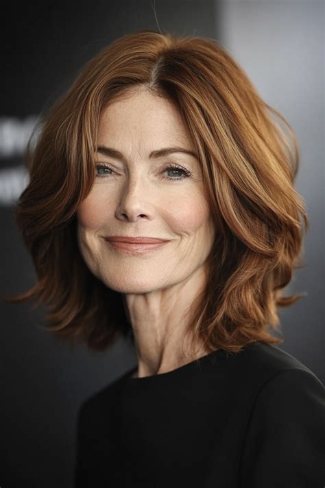 21 Must See Shoulder Length Haircuts For Older Women In 2025