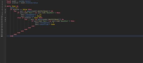 Block Wont Go Invisible Depending On Value Scripting Support Developer Forum Roblox