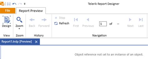 Progress® Telerik® Reporting Feedback Portal