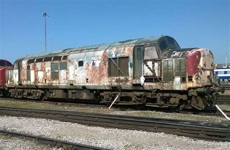 Class 37 Locomotive 37558 Vulcan To The Sky