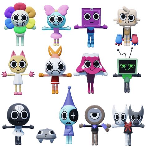 跨境新品 Dandys World Plush丹迪的世界游戏全系列毛绒玩偶公仔 阿里巴巴