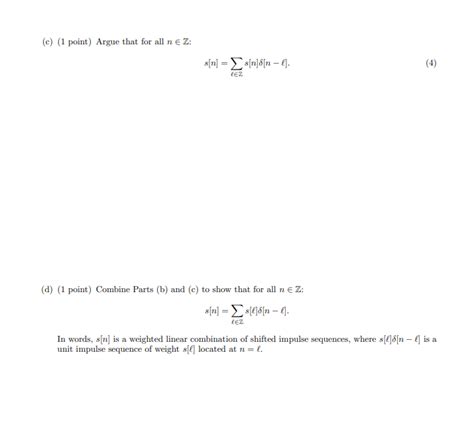 Solved Problem Impulse One Of The Most Basic Chegg