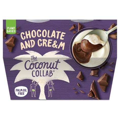 Choc And Cream Pots 60g The Coconut Collaborative Healthy Supplies