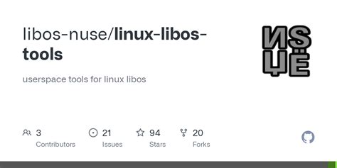 Github Libos Nuselinux Libos Tools Userspace Tools For Linux Libos