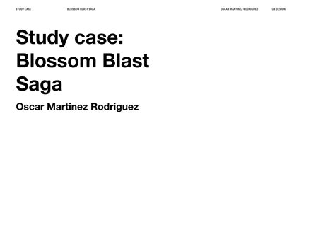 Mobile Game UX Study Case On Behance