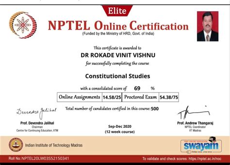 dr prof vinit vishnu rokade on linkedin my new certification from