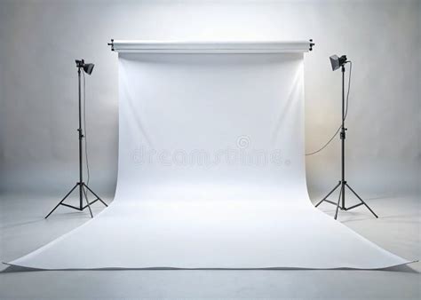 Compact White Cyclorama Backdrop For Professional Product Photography