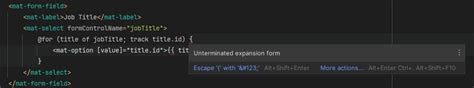 How To Mute This Error Or Disable The Inspection In WebStorm Or
