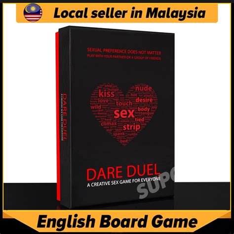 Dare Duel A Romantic Game For Couples Card Game Shopee Malaysia