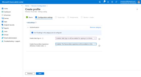 Windows Passwordless Experience And Web Sign In Mike S MDM Blog