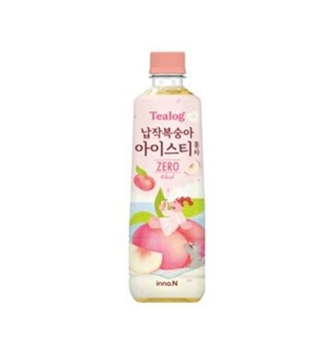 이노엔 티로그 납작 복숭아 아이스티 제로 홍차 500ml 티몬