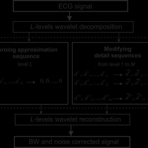 Flowchart Of The Simultaneous Wavelet Based Bw And Noise Suppression