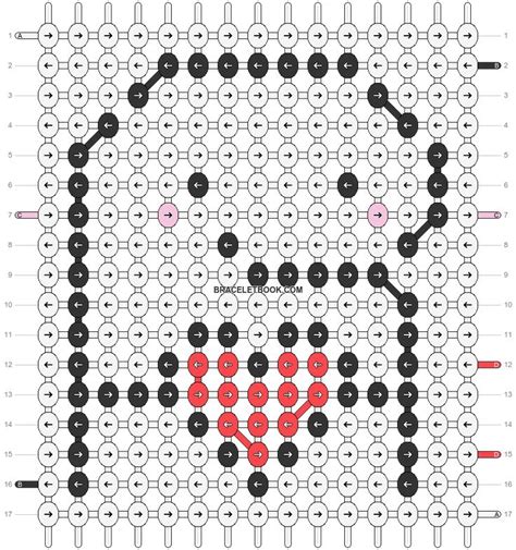 Alpha Pattern 134986 Alpha Patterns Friendship Bracelet Patterns