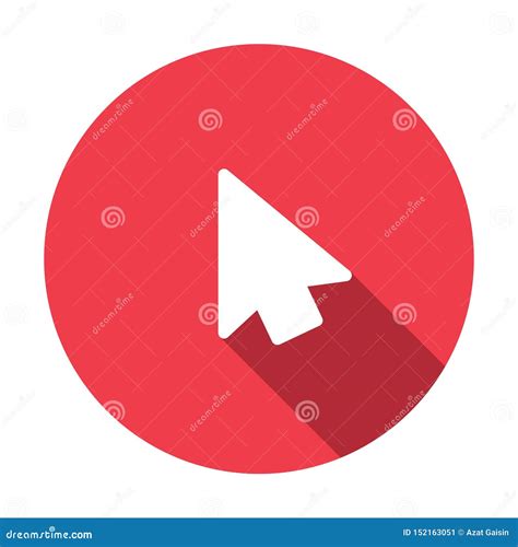 Arrow Cursor Mouse Pointer Select Icon Vector Illustration Stock