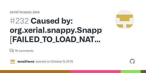 caused by org xerial snappy snappyerror [failed to load native library] no native library is