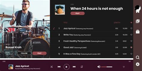 Github Pamcy React Focus Music Player A Mini Version Of Spotify Like Clone From Scratch