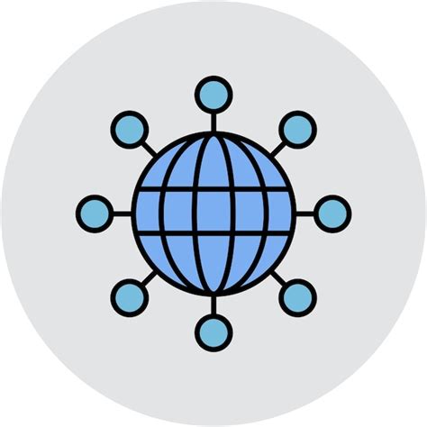 Premium Vector Global Infrastructure Vector Illustration Style