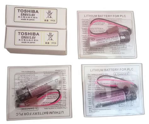 Toshiba ER6VC119A Lithium Battery For Electrical Voltage 3 6V At Rs 790 Piece In Amravati