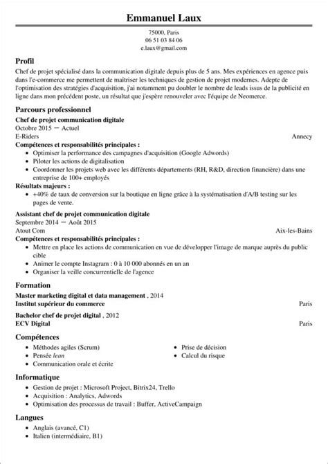 Cv Powerpoint Mod Les Gratuits Pour Vous Distinguer