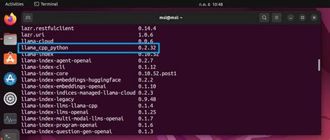 LLAMA CPP PYTHON On RTX4060 GPU