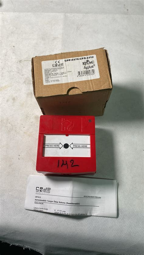 Code Cp312 Adreslenebilir Yangın İhbar Butonu