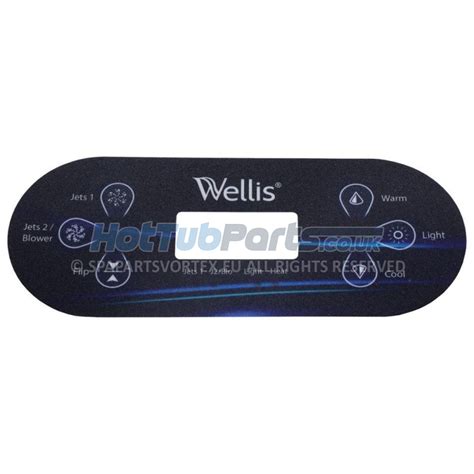 Wellis Control Panel Overlay Tp600