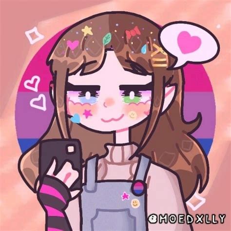 Pin By Gabi On Rysunki Lgbt Pride Art Bisexual Wallpaper Iphone Aesthetic Bi Flag