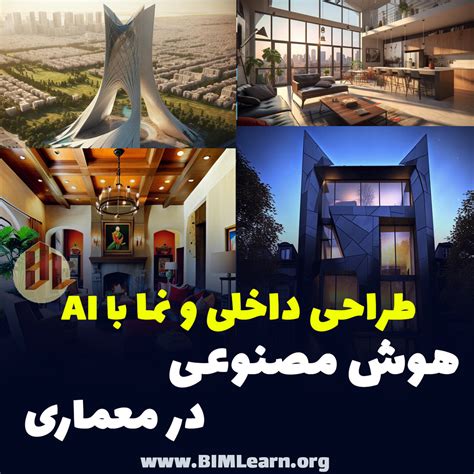 کاربرد هوش مصنوعی در معماری چیست ؟ طراحی داخلی و نما با هوش مصنوعی