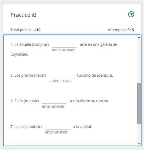 Solved Practice It Total Points 10 Attempts Left 5