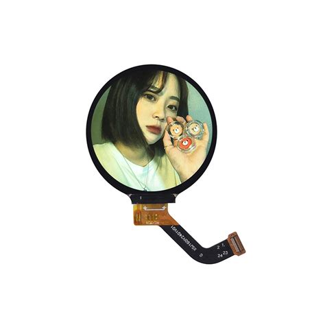Round TFT LCD Display Small Size Circular TFT Display 1 6 Inch LCD Display