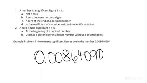 How To Count Significant Digits Chemistry