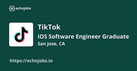 Hiring Ios Software Engineer Graduate Tiktok Eng Multimedia Architecture 2024 Start Bs Ms