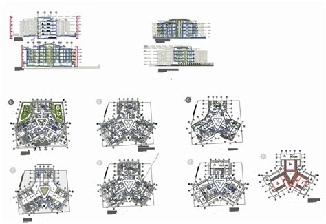 Edificio De Vivienda Multifamiliar En Autocad Cad 1153 Mb Bibliocad