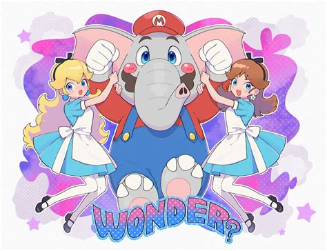 Elephant Mario Danbooru