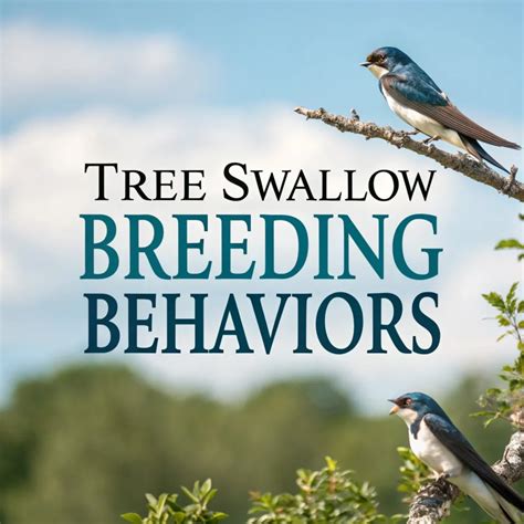 Tree Swallow Breeding Behaviors A Comprehensive Guide