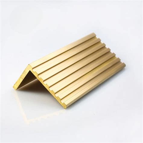 Polished Brass Stair Nosing Uk Style Custom Brass
