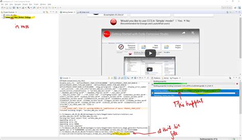 ccs awr1843boost ccs stuck while building demo project refreshing