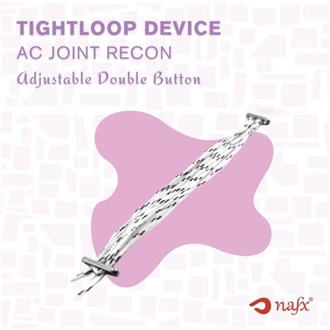 Ac Joint Double Button Implant Secure Fixation For Dislocation Repair