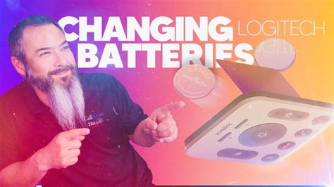 How To Replace Batteries On Logitech Meetup Remote Control Call One Inc