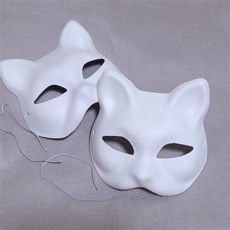 Blank Therian Mask Etsy