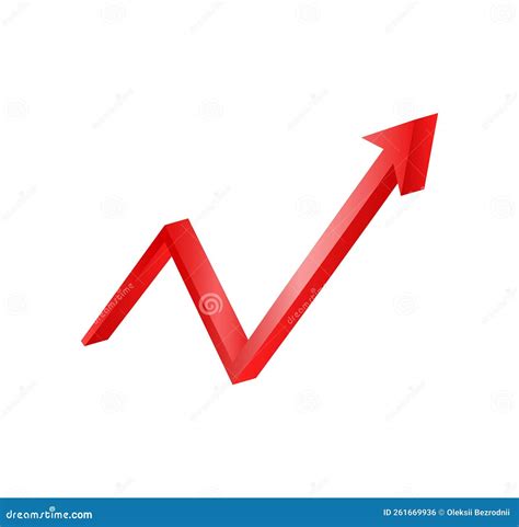 Red Arrow Lightning Information Pointer And Business Cursor Stock