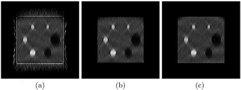 Reconstructed Image Of The Nema Iq Phantom Obtained By Windowed Download Scientific Diagram