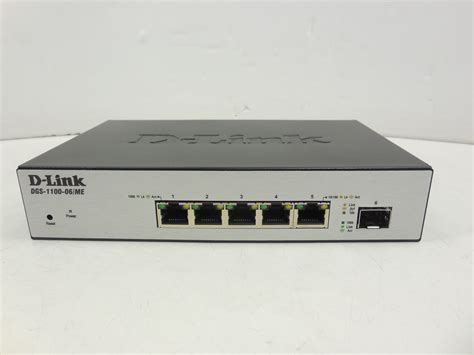 Коммутатор D-Link DGS-1100-06/ME