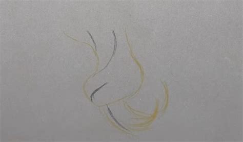 How To Draw A Curl Of Hair With Pastel Pencils Sabine Lackner Fine Art