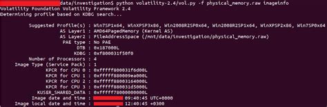 Digital Forensics Examiner Digital Forensics Volatile Data